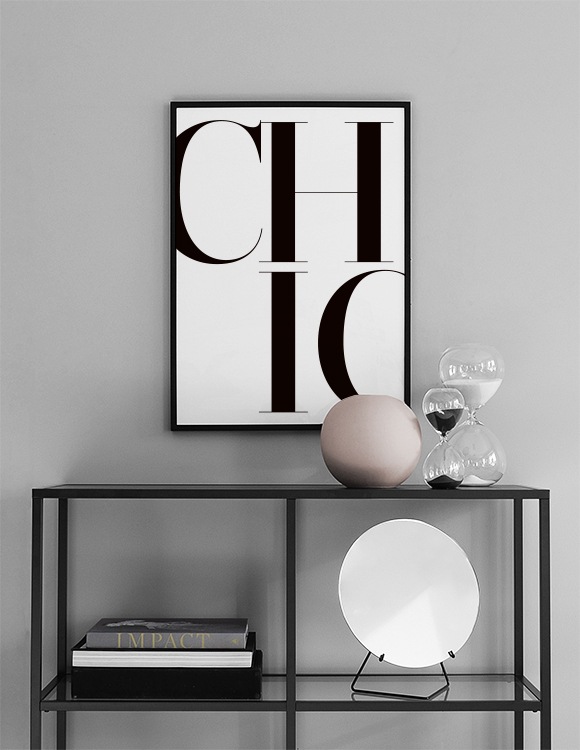 Chic Poster